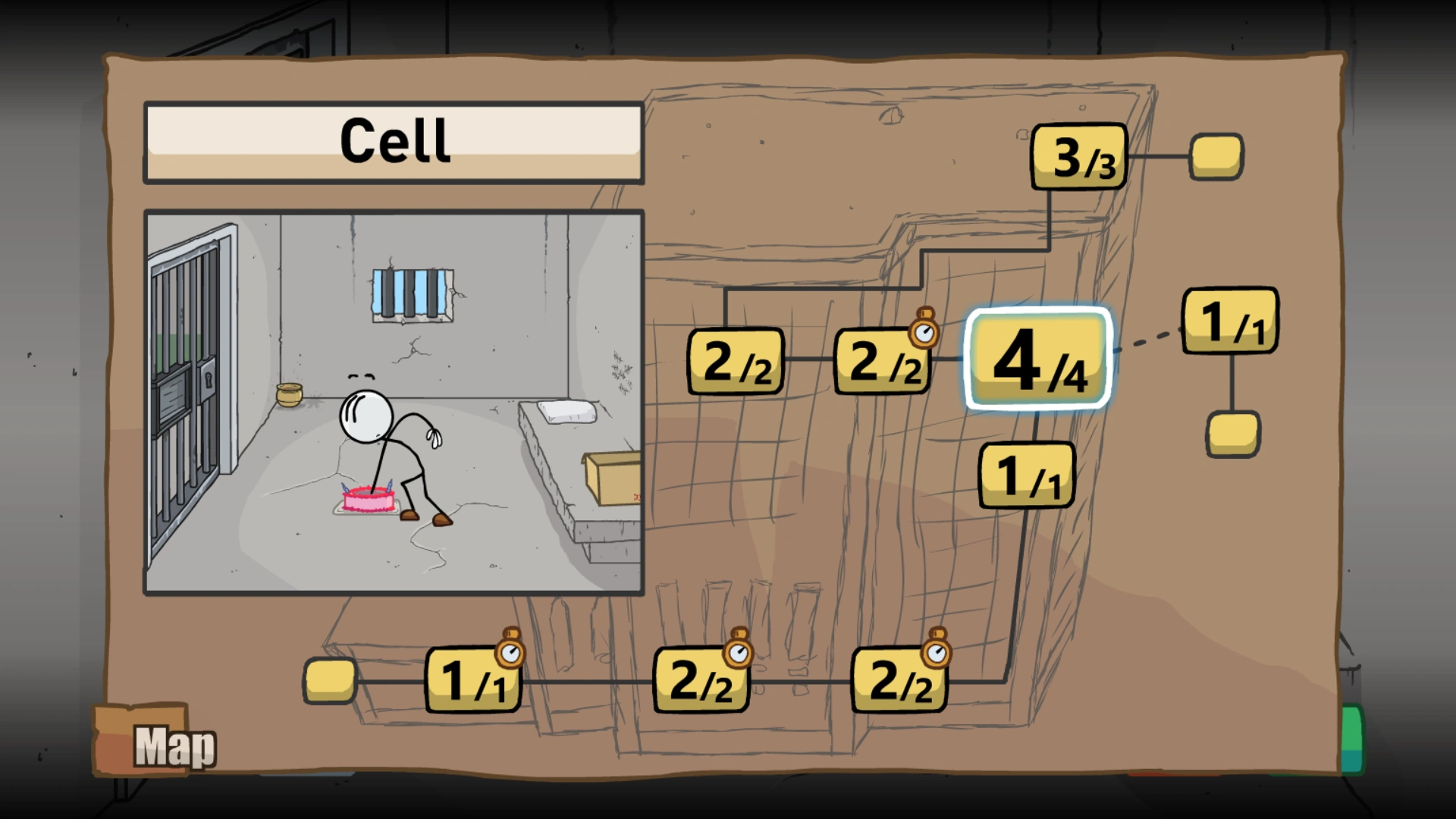 Map | Henry Stickmin Wiki | Fandom