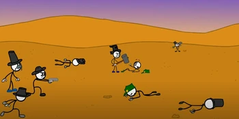 The Airship Raid | Henry Stickmin Wiki | Fandom