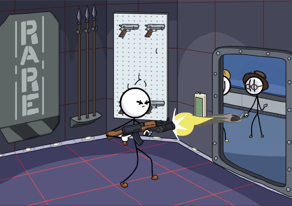 Underbarrel Grenade Launcher | Henry Stickmin Wiki | Fandom