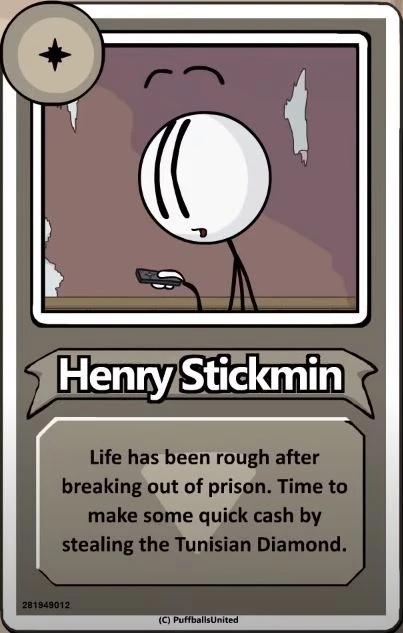 Stealing the Diamond bios | Henry Stickmin Wiki | Fandom