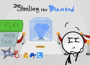 Stealing the Diamond | Henry Stickmin Wiki | Fandom