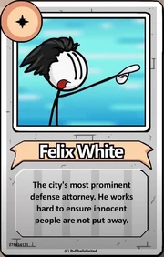 Felix White | Henry Stickmin Wiki | Fandom