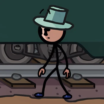 Mr. Teal | Henry Stickmin Wiki | Fandom