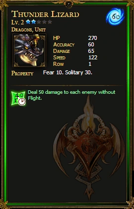 Thunder Lizard | Heralds of Chaos Wiki | Fandom