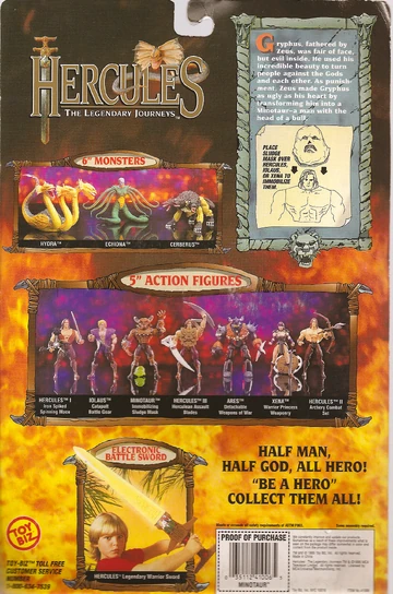 Hercules Minotaur Figurine