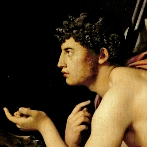 Oedipus And The Sphinx Ingres