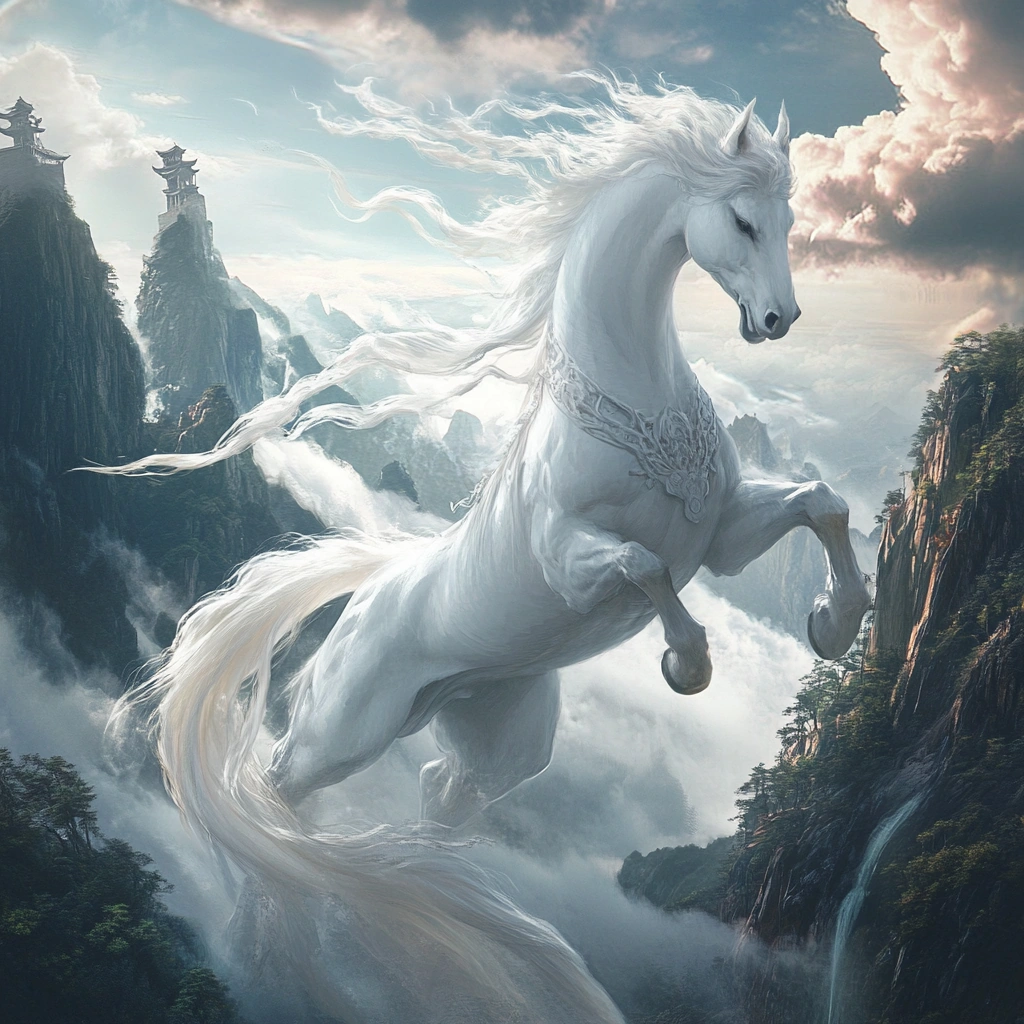White Dragon Horse | Here Be Dragons Wiki | Fandom