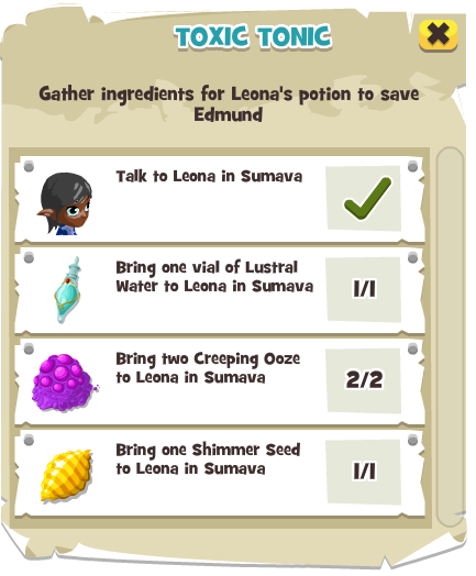 Toxic Tonic | Here Be Monsters Wiki | Fandom