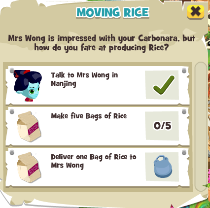 Moving Rice | Here Be Monsters Wiki | Fandom