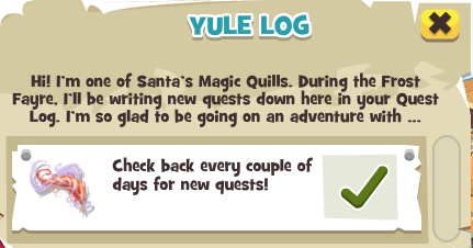 Yule Log | Here Be Monsters Wiki | Fandom