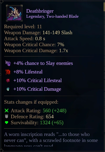 Deathbringer | Heretic Kingdoms Wiki | Fandom