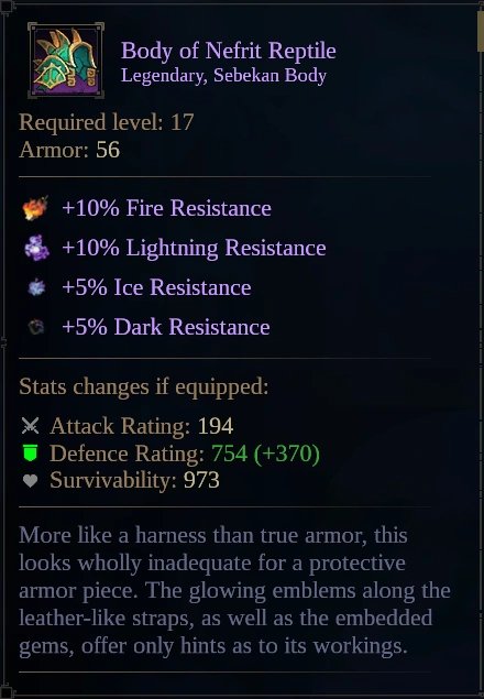 Body of Nefrit Reptile | Heretic Kingdoms Wiki | Fandom