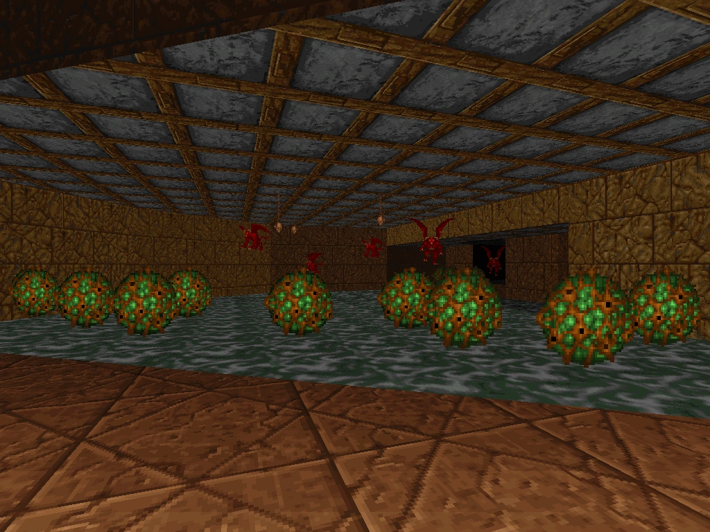 E1M2: The Dungeons | Heretic Wiki | Fandom