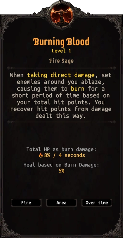 Burning Blood | Heretical Wiki | Fandom