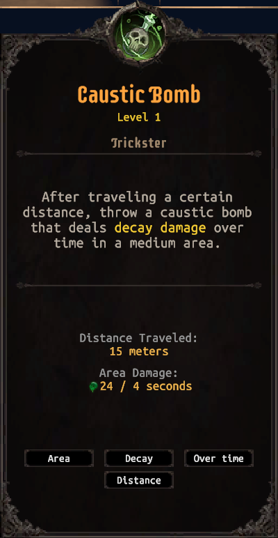 Caustic Bomb | Heretical Wiki | Fandom