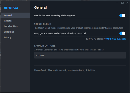 Console Commands | Heretical Wiki | Fandom