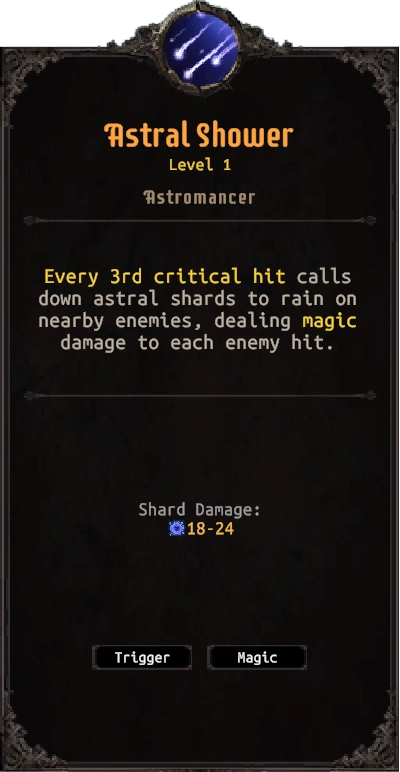 Astral Shower | Heretical Wiki | Fandom