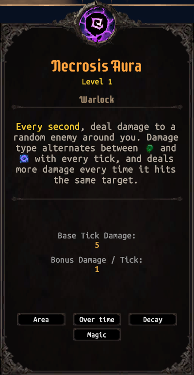 Necrosis Aura | Heretical Wiki | Fandom