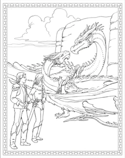 eragon coloring pages