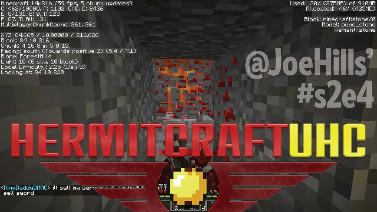 JoeHills' Hermitcraft UHC Season 2: Episode 4 | Hermitcraft Wiki | Fandom