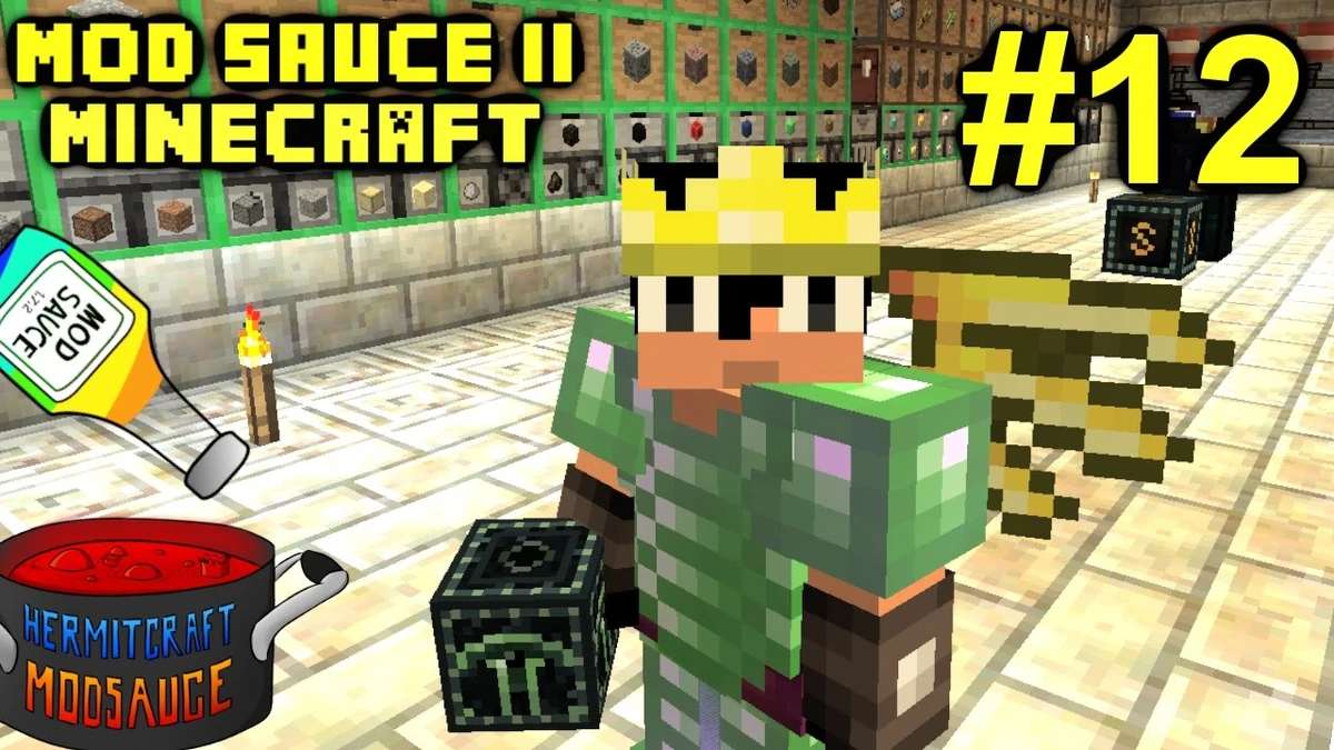 KingDaddyDMAC's Modsauce 2: Episode 12 | Hermitcraft Wiki | Fandom