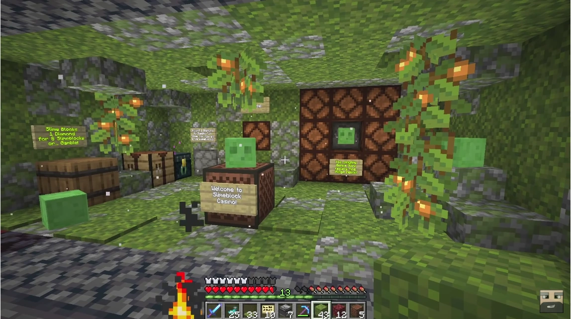 Slimeblock Casino | Hermitcraft Wiki | Fandom