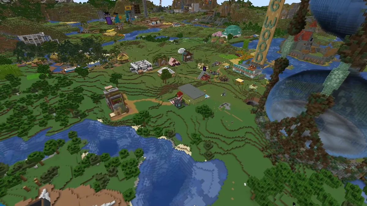 Season 10 Shopping District | Hermitcraft Wiki | Fandom