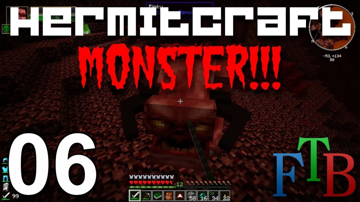 KingDaddyDMAC's FTB Monster: Episode 6 | Hermitcraft Wiki | Fandom