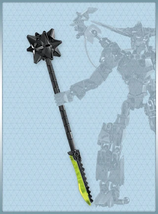 Razor Sabre Mace Staff | Hero Factory Weapons Wiki | Fandom