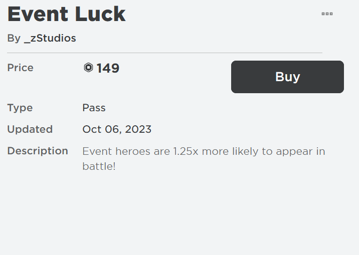 Event Luck | Hero Havoc Wiki | Fandom