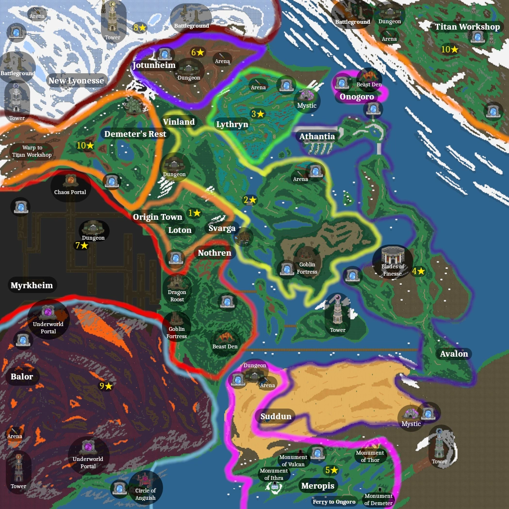 World | Hero of Aethric Wiki | Fandom