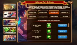 Light and Dark Artifacts | Hero Wars Wiki | Fandom