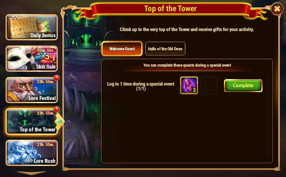 Category:Top of the Tower | Hero Wars Wiki | Fandom