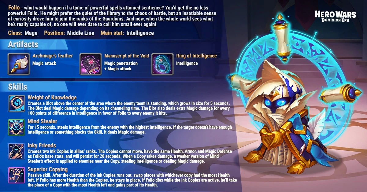Heroes/Folio | Hero Wars Wiki | Fandom