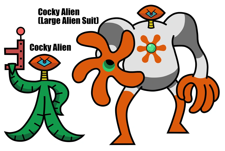 Cocky Aliens | Hero 108 Wiki | Fandom