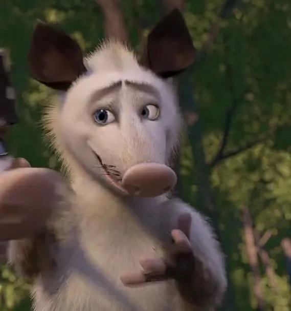 Over The Hedge Rj And Heather