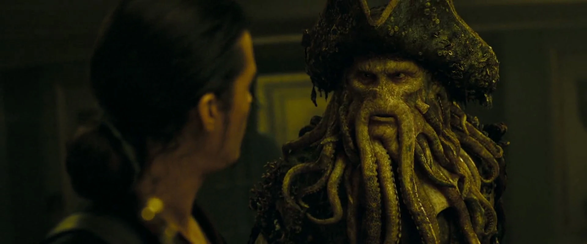 Davy Jones Pirates Of The Caribbean Antagonists Wiki