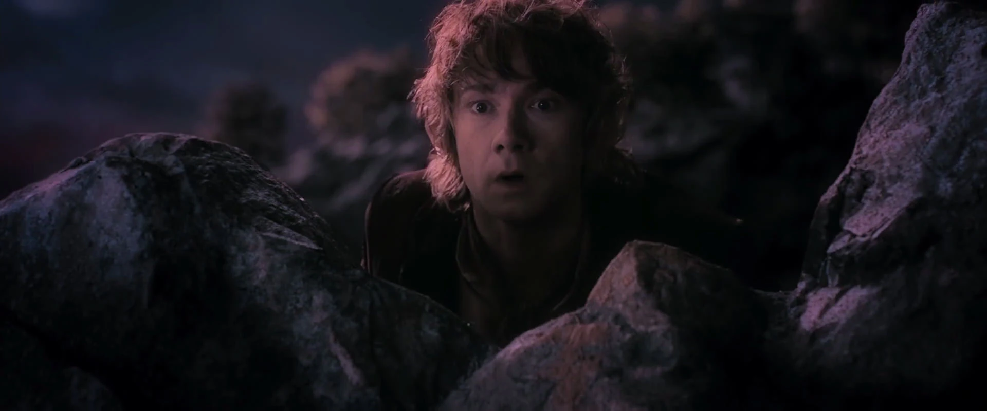 Bilbo Runs Into The Goblins