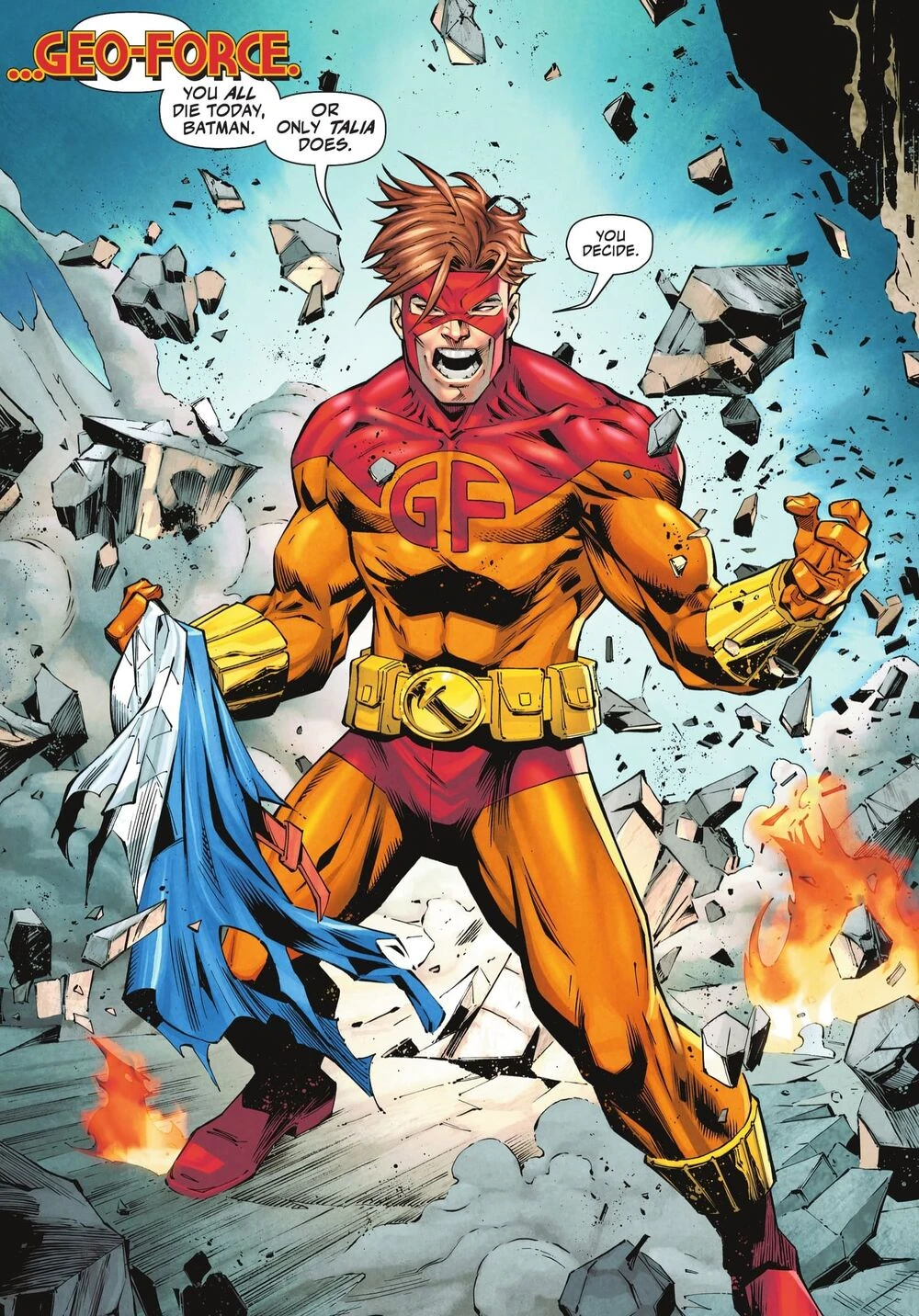 Geo-Force (DC) | Heroes and Villains Wiki | Fandom