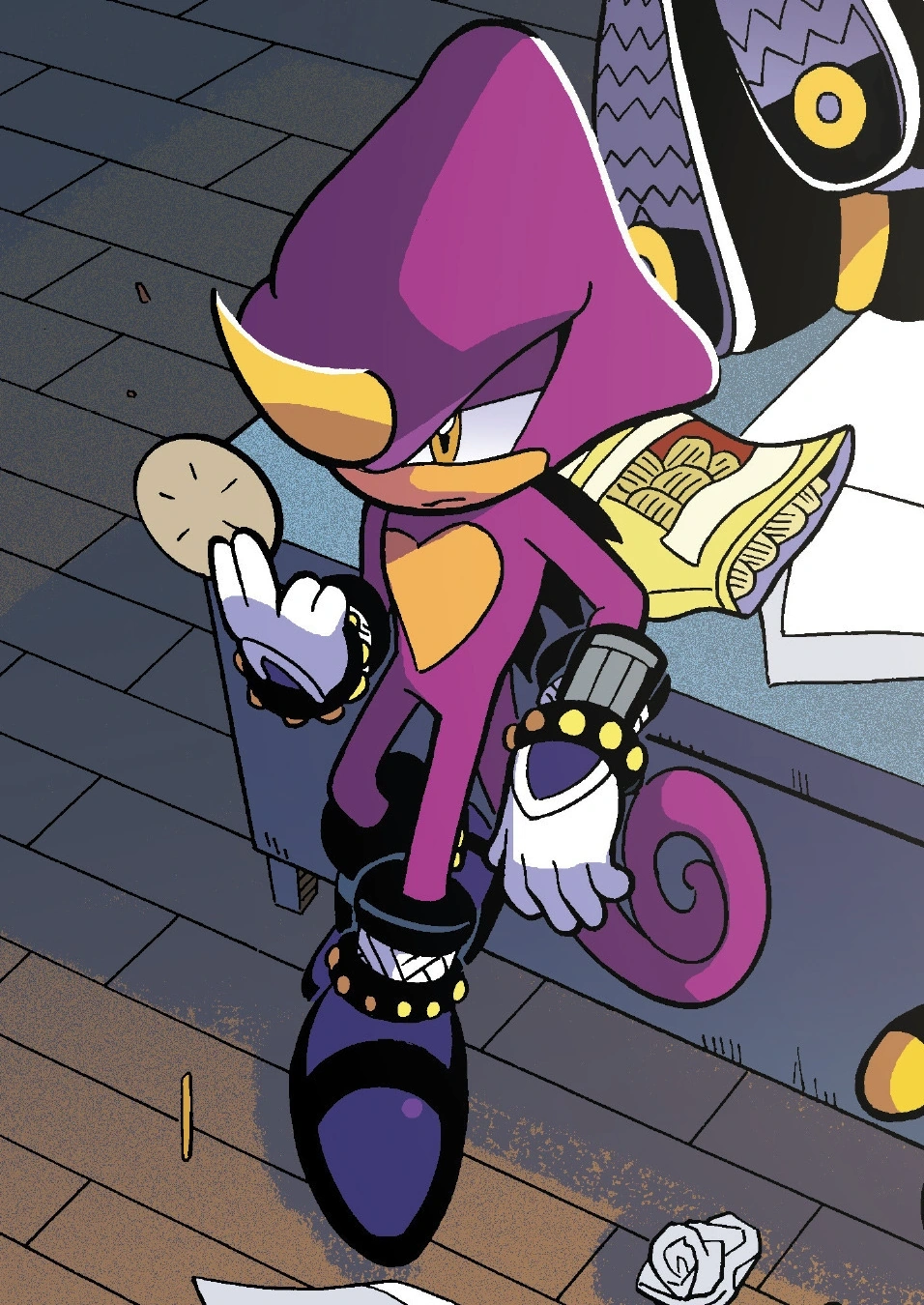 Espio the Chameleon (Archie Comics) | Heroes and Villains Wiki | Fandom