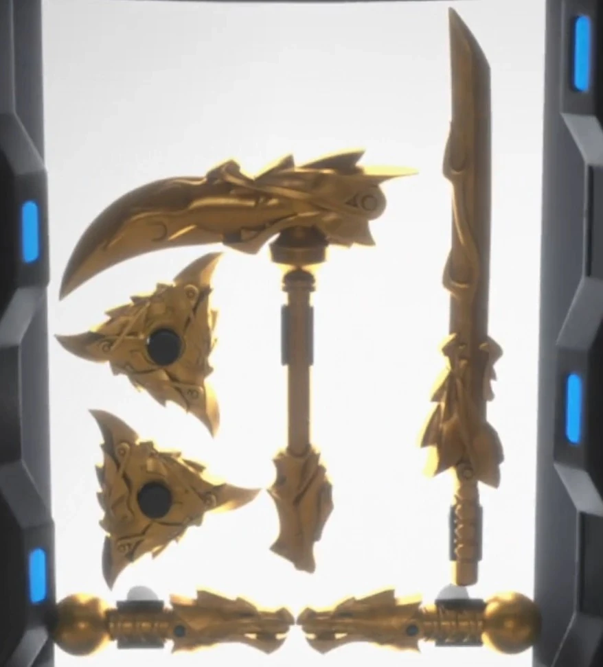Ninjago Golden Weapons Life Size