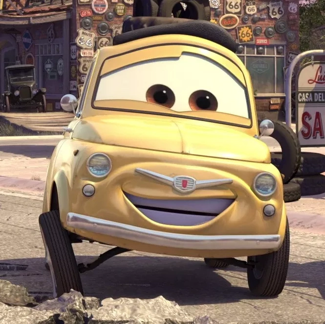 Luigi (Cars) | Heroes and Villains Wiki | Fandom