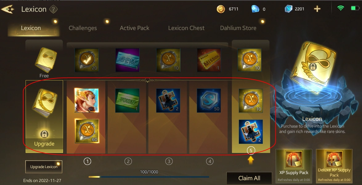 Lexicon | Heroes Arise Wiki | Fandom