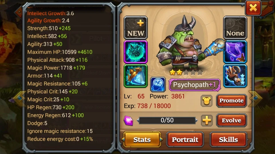 PSYCHOPATH | Heroes Charge Character Stats Wikia | Fandom