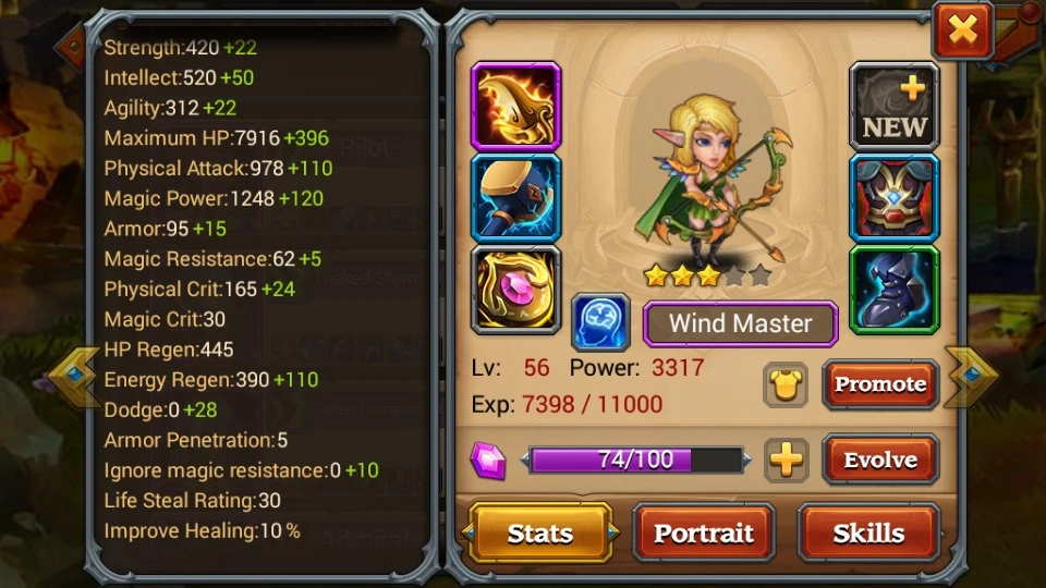 WIND MASTER | Heroes Charge Character Stats Wikia | Fandom