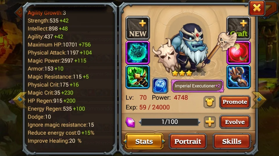 IMPERIAL EXECUTIONER | Heroes Charge Character Stats Wikia | Fandom