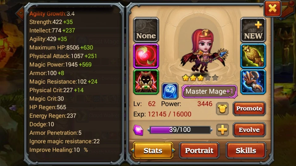 MASTER MAGE | Heroes Charge Character Stats Wikia | Fandom