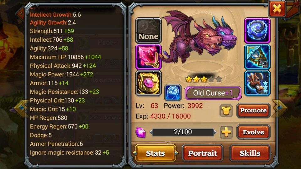 OLD CURSE | Heroes Charge Character Stats Wikia | Fandom