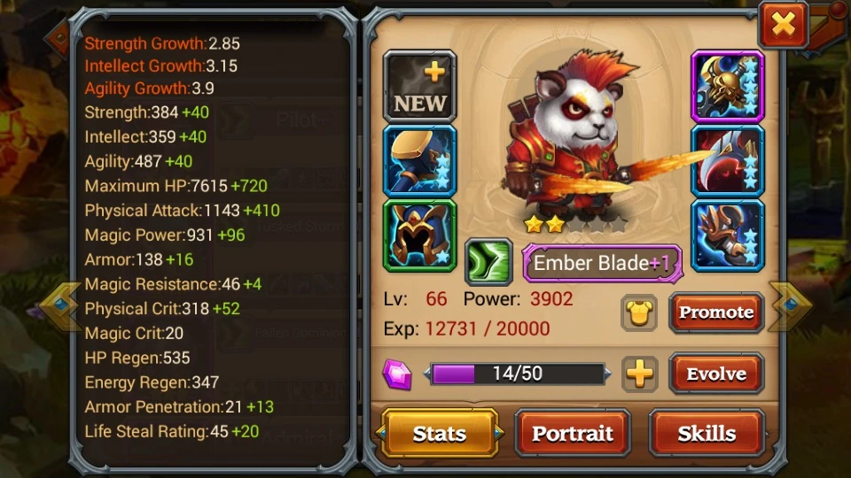 EMBER BLADE | Heroes Charge Character Stats Wikia | Fandom