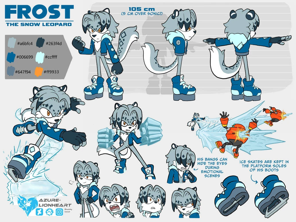 Frost the Snow Leopard | Heroes Dimensions Wiki | Fandom